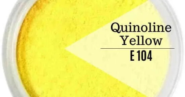 Quinoline Yellow -Kinolin - (E104) Canlı Gıda Boyası - Gıda Boyası