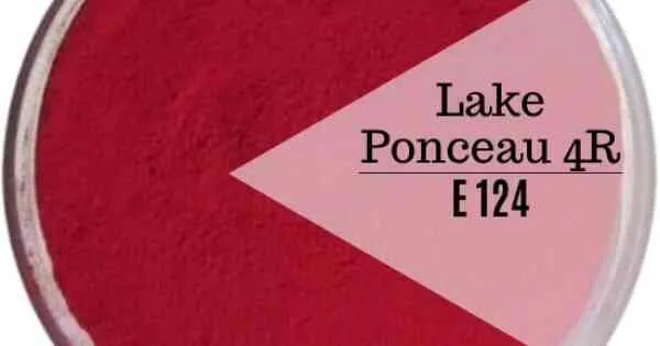 Lake Ponceau 4R ( E124 ) Yağ Bazlı Kırmızı Toz Gıda Boyası